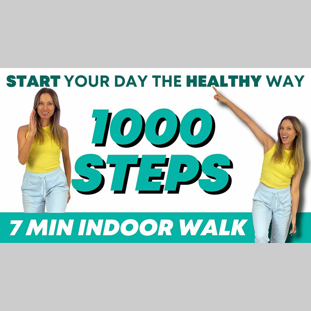 1000 Steps Walking Workout - Free Full Body Workout by Tanya P. - Skimble