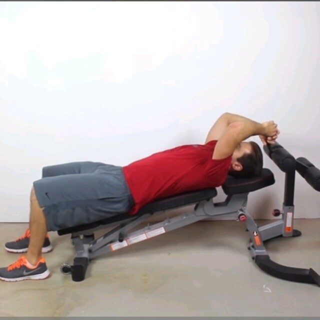 Incline Reverse Crunch by Kc H. - Exercise How-to - Skimble