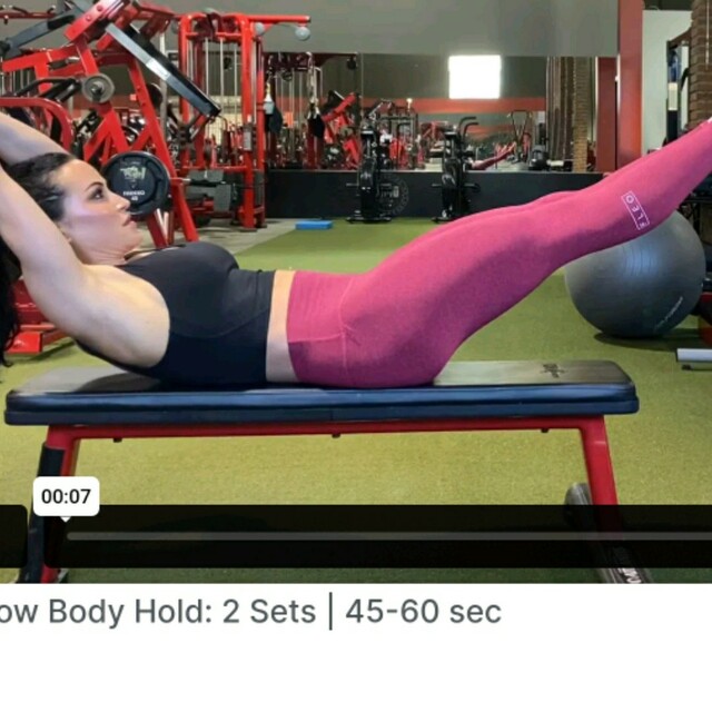 Hollow Body Hold: 2 Sets | 45-60 sec by Corporal Knutson - Exercise How ...