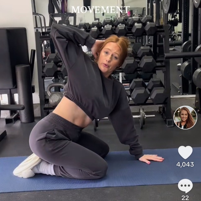 Kneeling Side Openers by Miss M. - Exercise How-to - Skimble