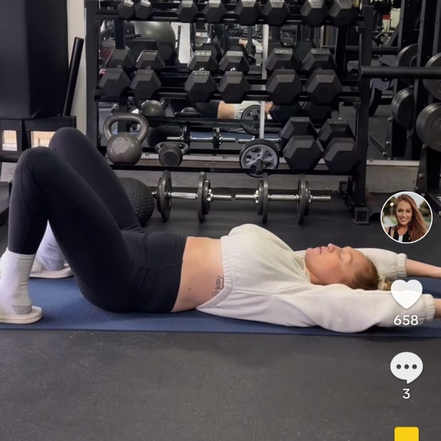 Laying Goal Post Arms Breathing by Miss M. - Exercise How-to - Skimble