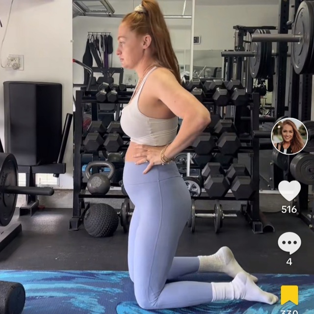 Tall Kneeling 360 Breathing by Miss M. - Exercise How-to - Skimble