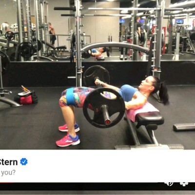 Double-band Hip Thrust: 3 Sets | 15-18 Reps by Corporal K. - Exercise ...