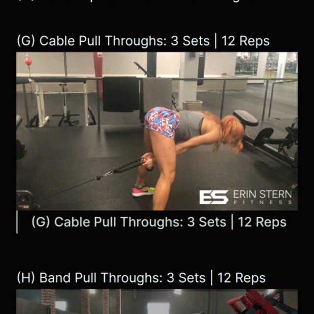 Cable Pull Throughs: 3 Sets | 12 Reps by Corporal Knutson - Exercise How-to - Skimble