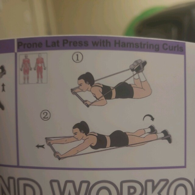 Band Bar Prone Lat Hamstring Curls by Austen Little - Exercise How-to ...