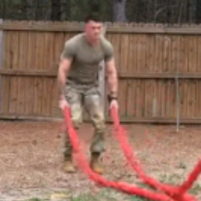 Double Slam Battle Ropes by Martel Berry - Exercise How-to - Skimble