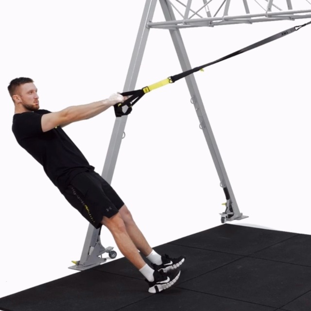 TRX bicep curl by Gabi Wolosik - Exercise How-to - Skimble