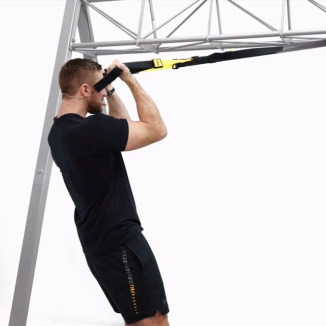 TRX bicep curl by Gabi Wolosik - Exercise How-to - Skimble