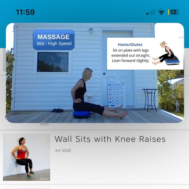 Vibration Plate Glute Massage By Natalya A Exercise How To Skimble