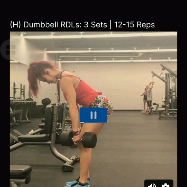Dumbbell Rdls 3 Sets 12 15 Reps By Corporal Knutson Exercise How