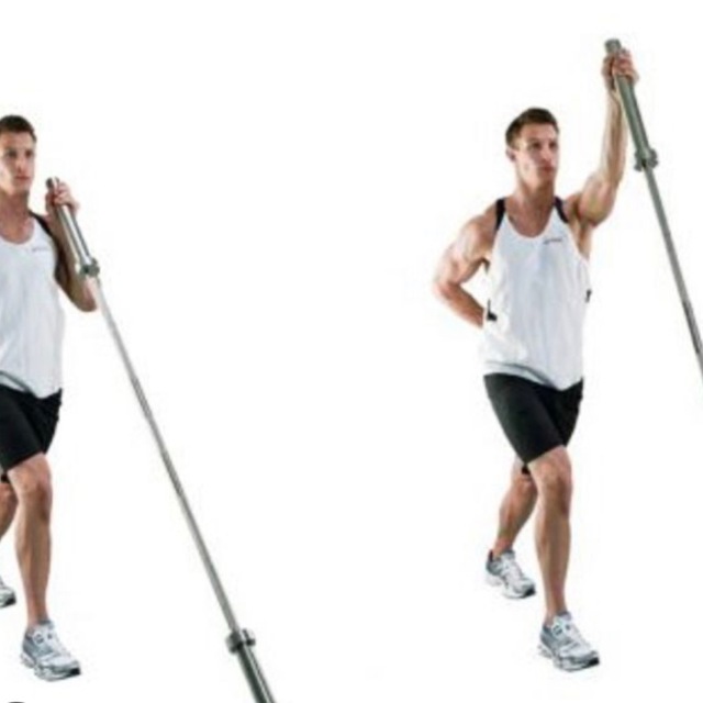 Split Stance Landmine Single Arm Press by Livbeyond 💫 - Exercise How-to ...