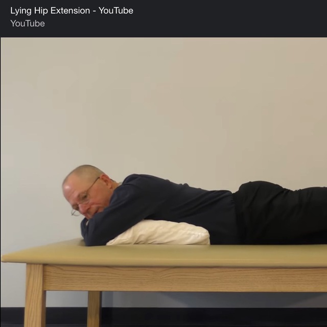 Lying hip extensions by Julie S. - Exercise How-to - Skimble