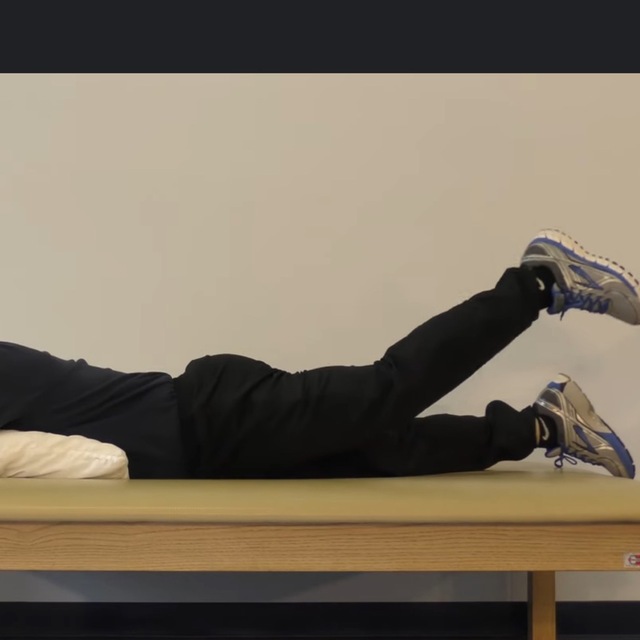 Lying hip extensions by Julie S. - Exercise How-to - Skimble