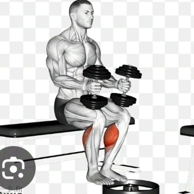 Dumbbell Calf Raises by Kc H. - Exercise How-to - Skimble