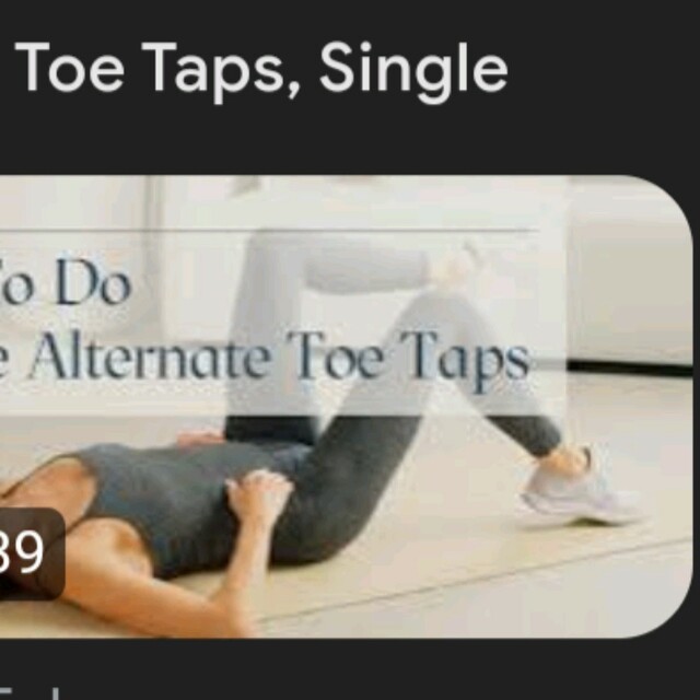 Supine Alternating Toe Taps by Eo 4wellness - Exercise How-to - Skimble