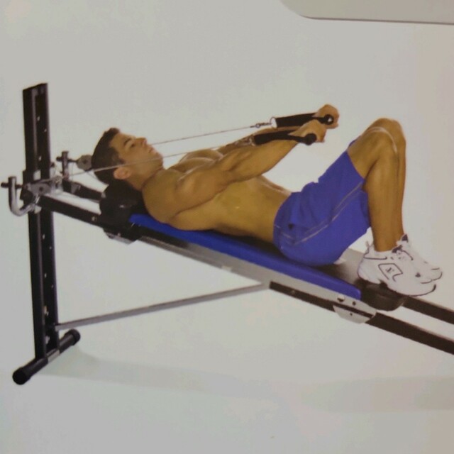 Total Gym Lying Triceps Extension by Leo B. - Exercise How-to - Skimble