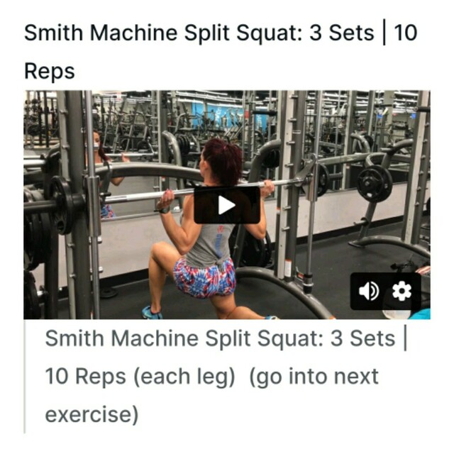 Split Squat: 3 Sets | 10 Reps by Corporal Knutson - Exercise How-to ...