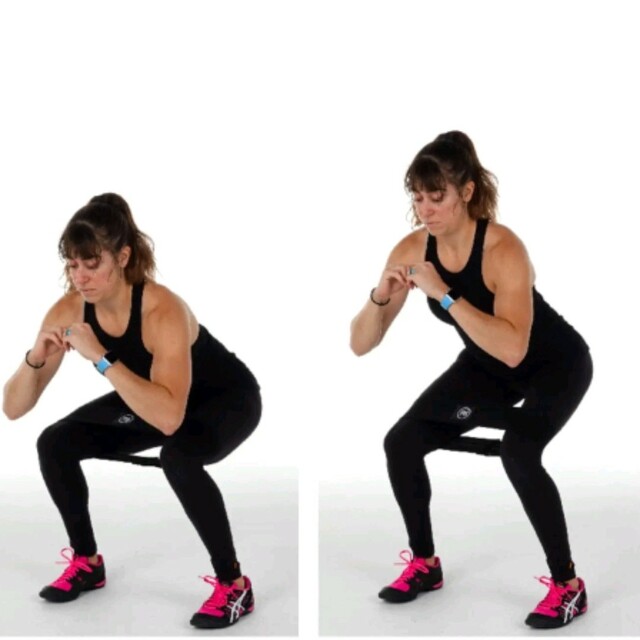 Banded Squat Pulses by 𝔻𝕖𝕤𝕖𝕣𝕥 𝔽𝕠𝕩🦊 🌟 - Exercise How-to - Skimble