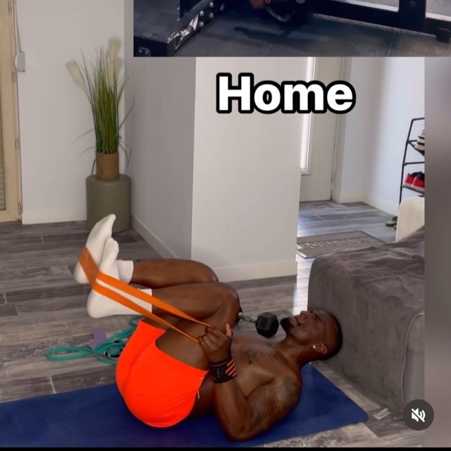 Resistance Band Leg Press by Deanna B. - Exercise How-to - Skimble