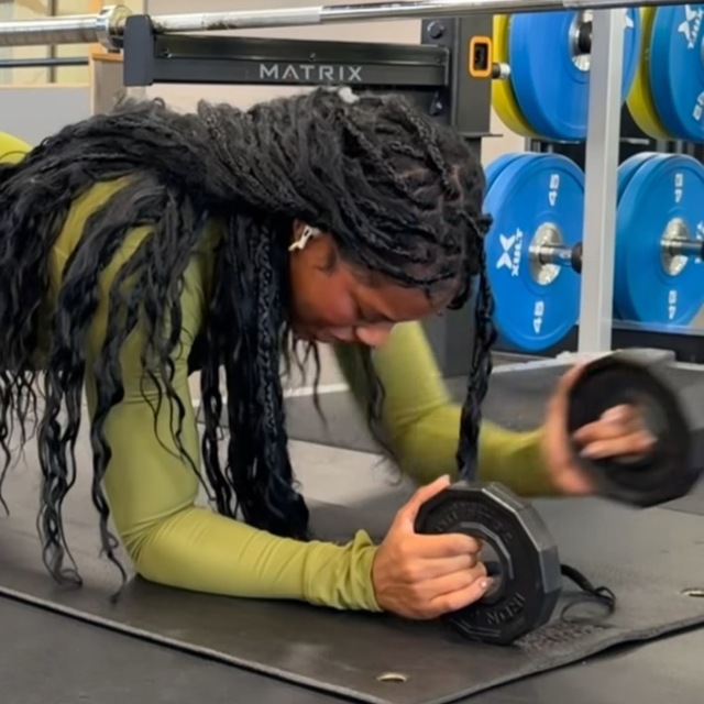 Plank With Plate Reach Out by Deanna B. - Exercise How-to - Skimble