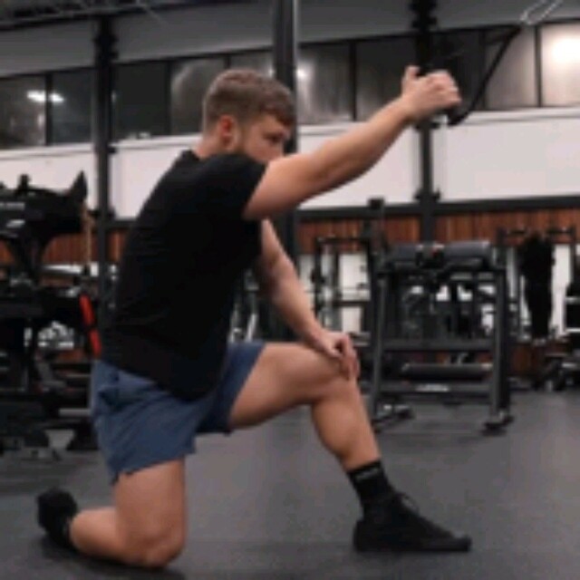 One Arm Lat Pulldown Kneeling by Martel Berry - Exercise How-to - Skimble