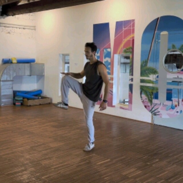 Leg Lift Knee Touches by Alex 🌊. - Exercise How-to - Skimble