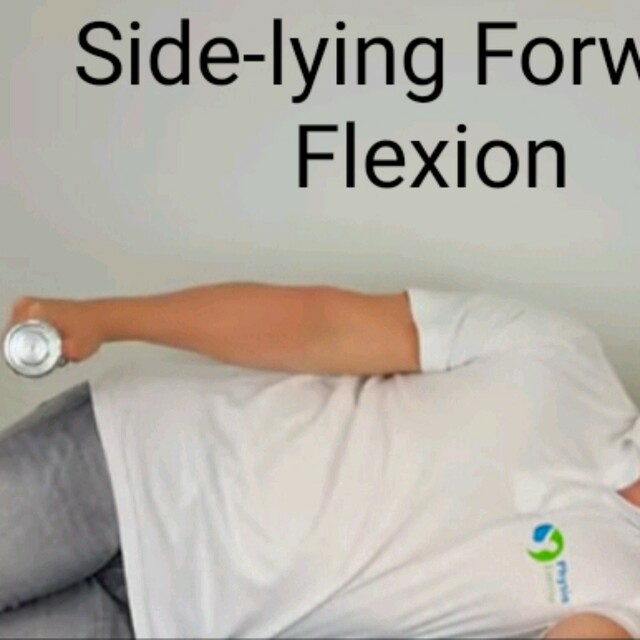 Side-lying Forward Flexion by Xexu Lara - Ejercicio Cómo hacerlo - Skimble