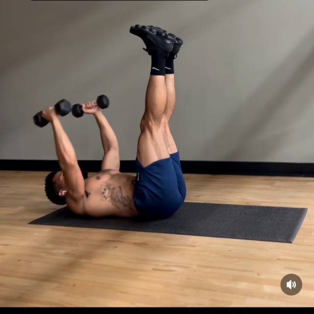 Chest Flys To Leg Raises by Deanna B. - Exercise How-to - Skimble