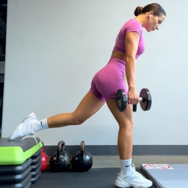 Bulgarian Split Squat Glute Focused by Fifi J. - Exercise How-to - Skimble