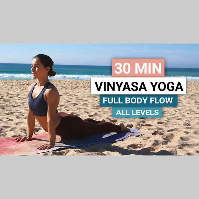 30 Min Vinyasa Yoga Flow | Full Body Yoga for All Levels - Free Full Body Workout by Piotr Ł ...