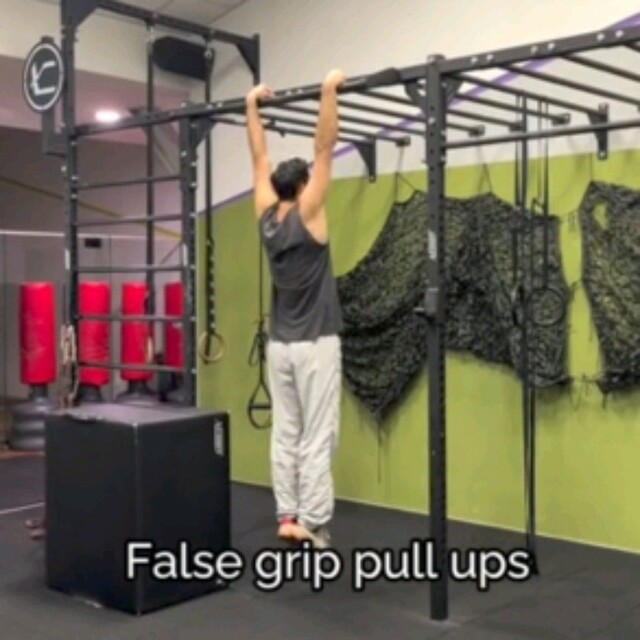 False Grip Pull Ups by Alex 🌊. - Exercise How-to - Skimble