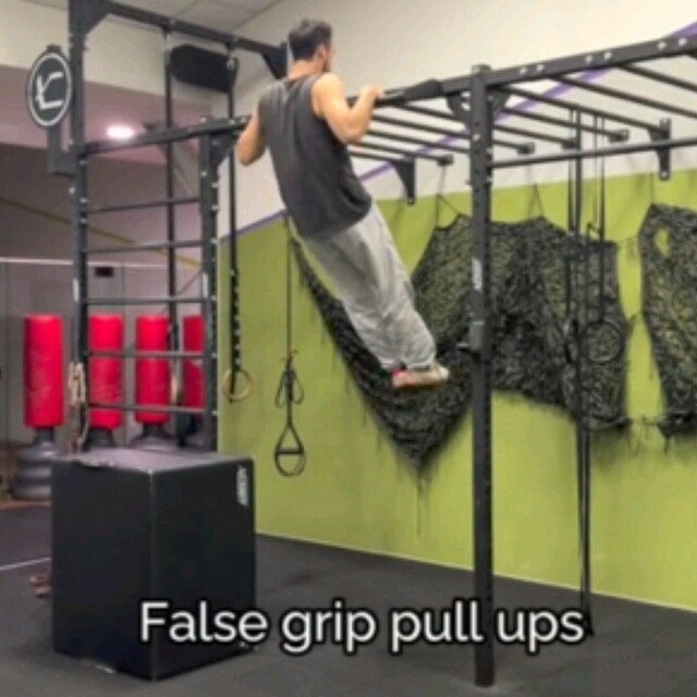 False Grip Pull Ups by Alex 🌊. - Exercise How-to - Skimble