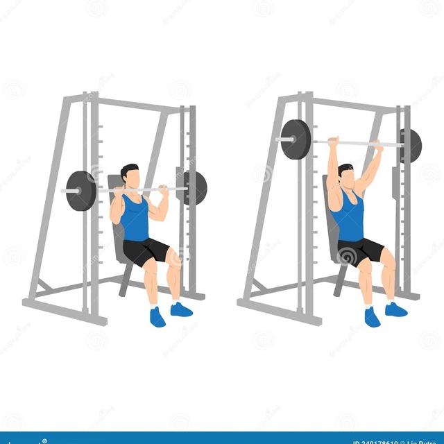 Smith Machine Shoulder Press by Tyler Myette - Exercise How-to - Skimble