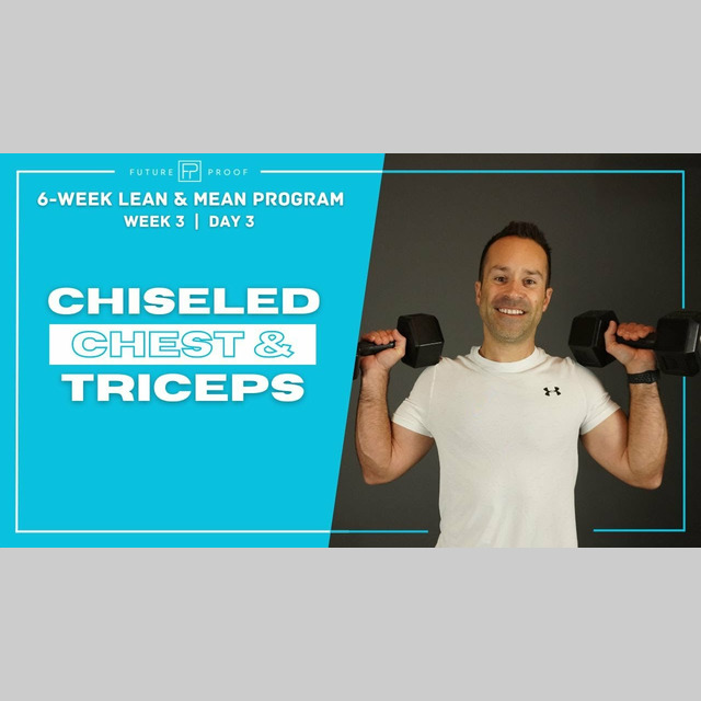 Chest & Triceps Supersets Strength // 6-Week Lean & Mean Week 3, Day 3 ...