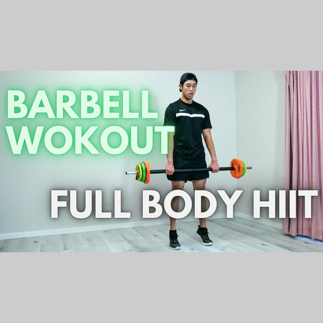 Barbell Workout Full Body HIIT [ Aerobic Pump Workout ] - Free Full ...