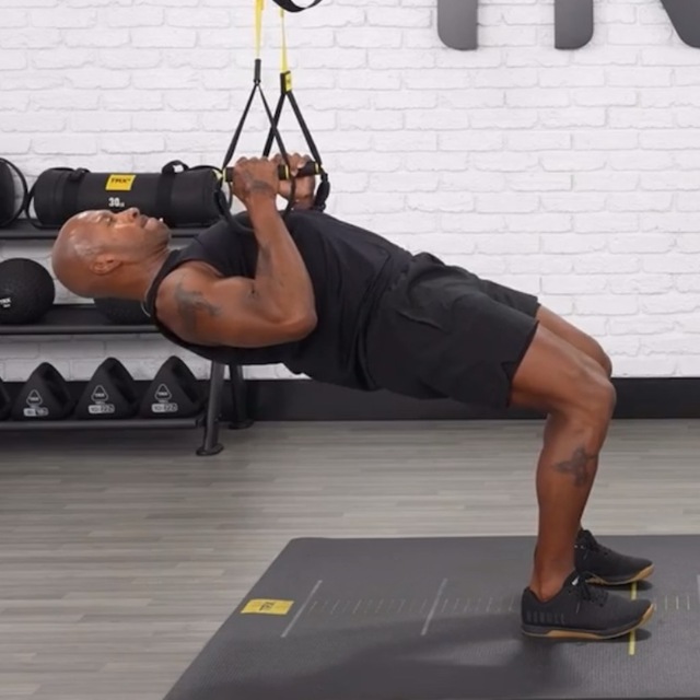 TRX Table Top Inverted row by Gabi Wolosik - Exercise How-to - Skimble