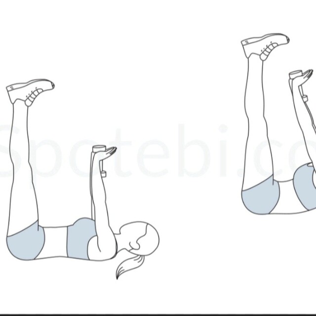 Toe Touch Sit Ups by Renata D. - Exercise How-to - Skimble