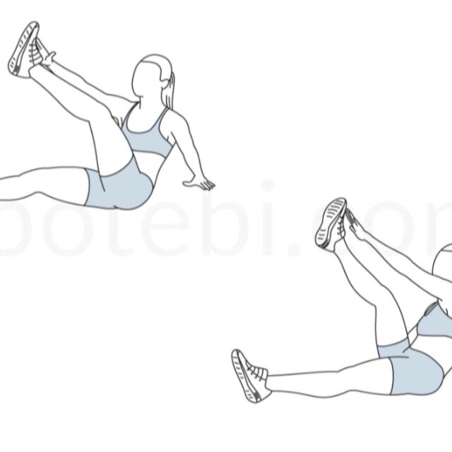 Toe Touch Sit Ups by Renata D. - Exercise How-to - Skimble