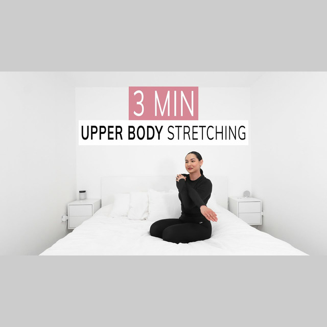UPPER BODY STRETCHING ROUTINE | relaxing stretching in bed - Free Upper ...