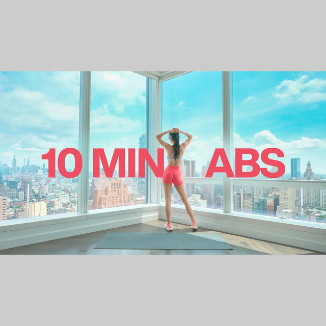 10 Min Abs Workout at Home - No Repeats - No Talking - Free Ab & Core Workout - Skimble