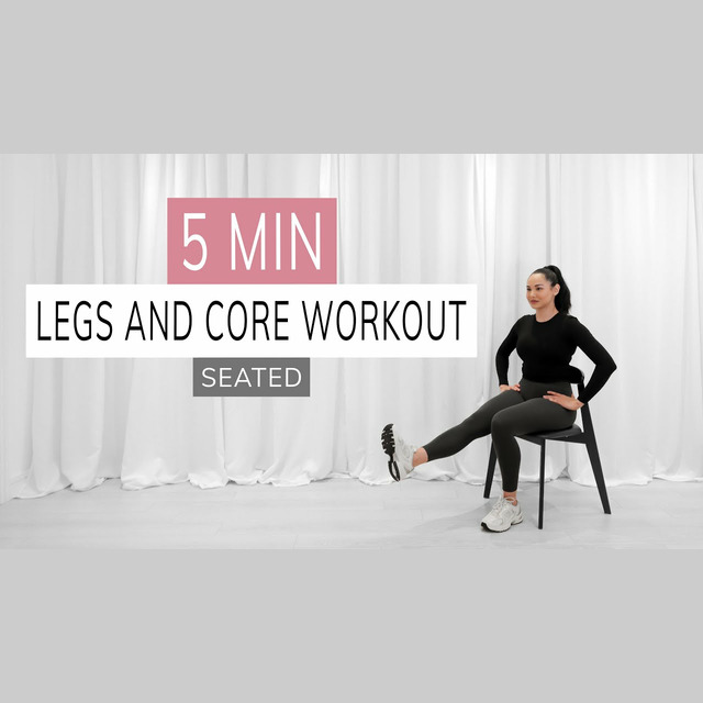 Seated Legs & Core Workout - Free Leg Workout - Skimble