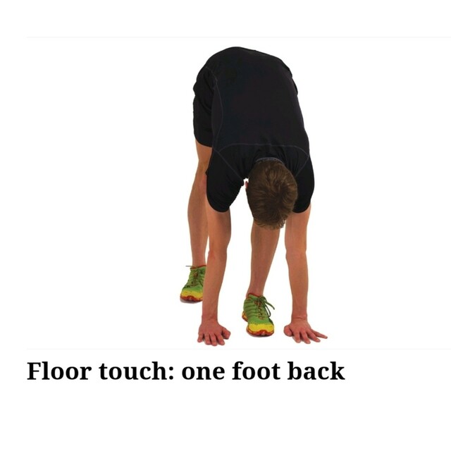 Floor Touch One Foot Back by Terrence Laukkanen - Exercise How-to - Skimble