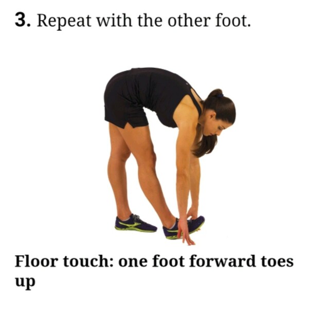 Floor Touch One Foot Forward Toes Up by Terrence Laukkanen - Exercise ...