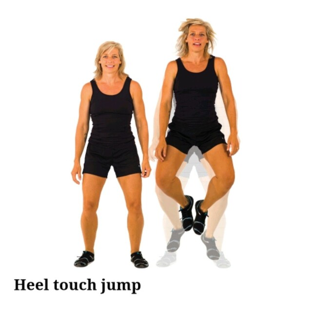 Heel Touch Jump by Terrence Laukkanen - Exercise How-to - Skimble