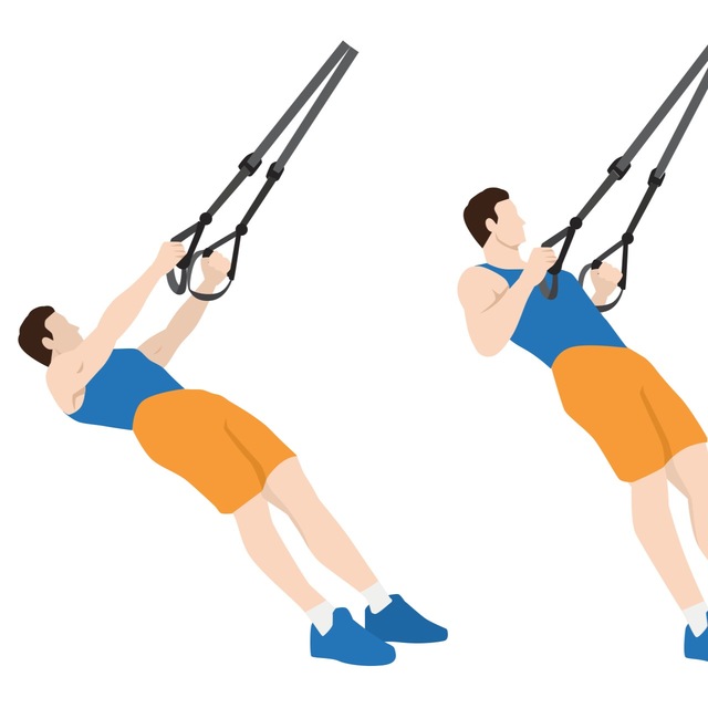 TRX Inverted Row by Omar Reyes - Exercise How-to - Skimble