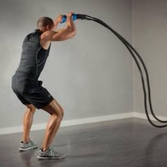 Battle Rope Slams by Omar Reyes - Exercise How-to - Skimble