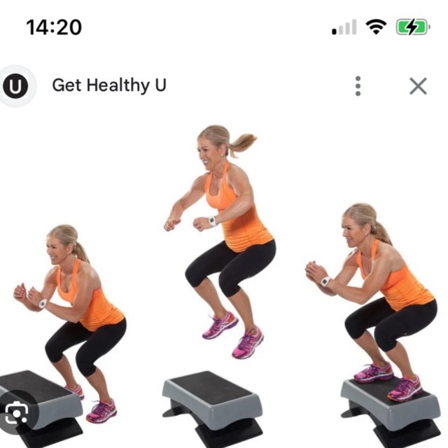 Squat Jump On Step by ꧁𝒩𝒶𝓉𝒽𝒶𝓁𝒾ℯ ꧂ ℒ𝒾𝓉𝒶𝓁𝒾ℯ𝓃 - Exercise How-to - Skimble