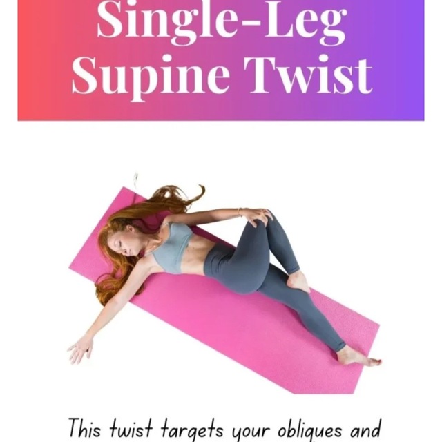 Single Leg Supine Twist by James Cummings - Exercise How-to - Skimble