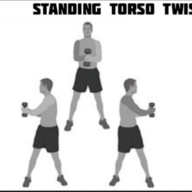Dumbbell Torso Twist by Lucas Cy - Exercise How-to - Skimble