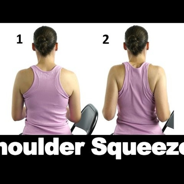 Scapular Squeezes by May Ben Yehuda - Exercise How-to - Skimble